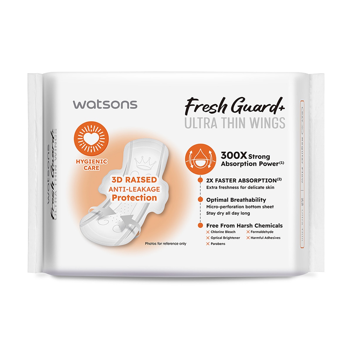 WATSONS Watsons Fresh+ Ultra İnce (Soft Dry) Normal 24'lü 1419642 | Watsons