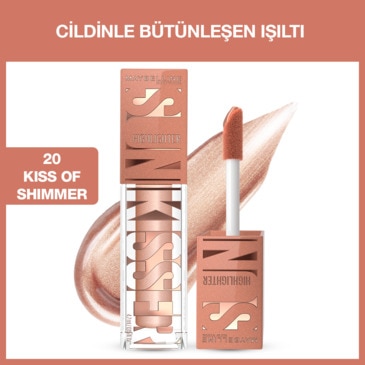 MAYBELLINE Maybelline Sunkisser Likit Aydınlatıcı Highlighter 20 Kiss Of Shimmer 1437191 | Watsons