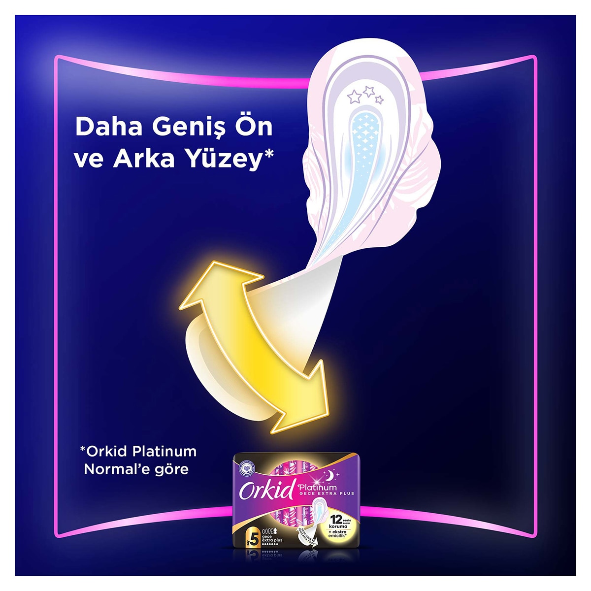ORKID EXC. Orkid Platinum Dörtlü Gece Extra 20'li 1383529 | Watsons